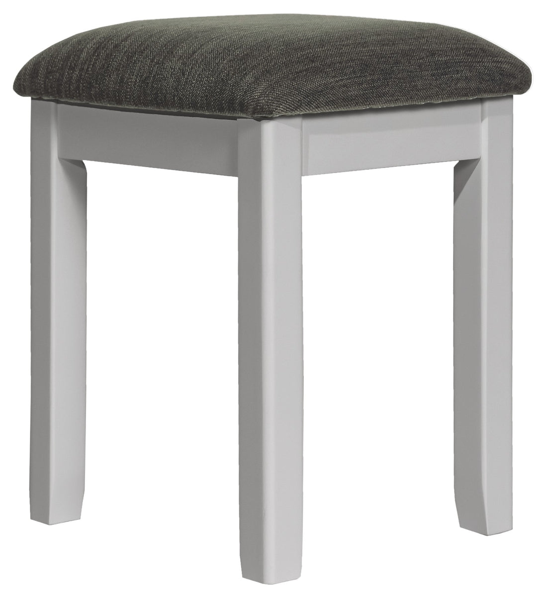 Hatton Stool - Painted White or Grey – Askews Furniture